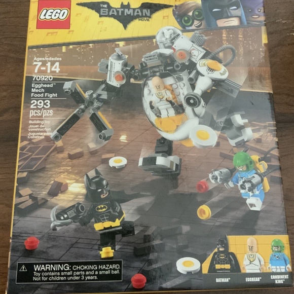 Lego | Toys | Lego Batman Movie Egghead Mech Food Fight 7920 | Poshmark
